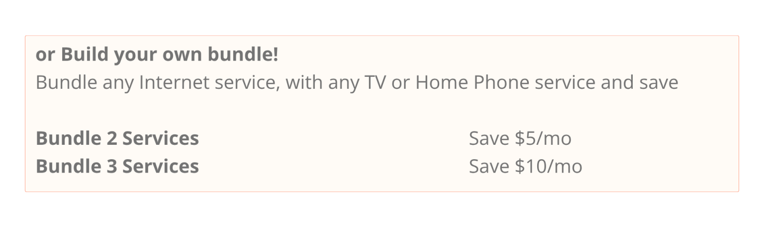 Internet + TV Bundles - Mascon