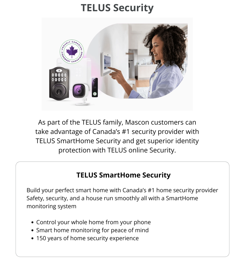 TELUS Security - Mascon